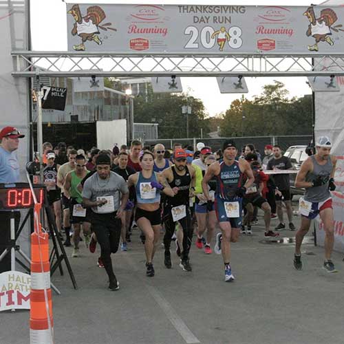 CRC Thanksgiving Day Run 2018 - Panther Island Pavilion