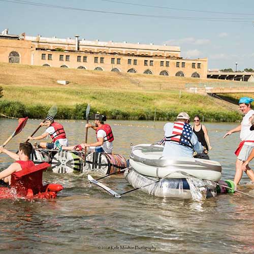 USS Fort Worth Whatever Floats Your Boat Regatta - Panther Island Pavilion